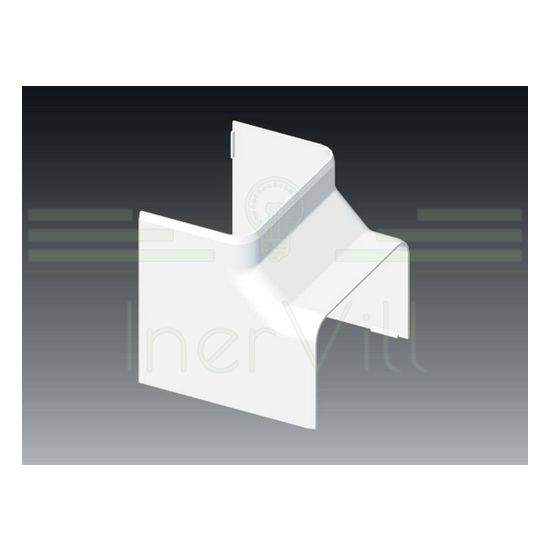 Parapetcsatorna belső sarok 100X60-hoz szimmetrikus 90° fényesfehér ...